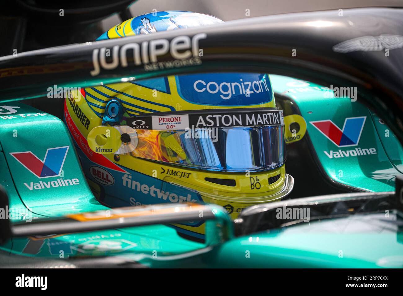 #14 Fernando Alonso, (ESP) Aramco Aston Martin Mercedes during the ...