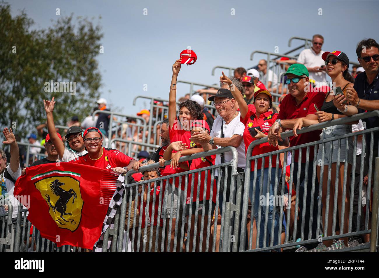 Public/Tifosi/Fan/Grandstand during the Italian GP, Monza 31 August-3 ...