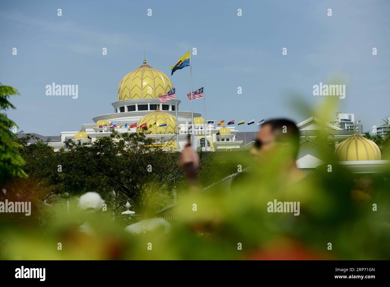 (190124) -- KUALA LUMPUR, Jan. 24, 2019 -- The Istana Negara (National ...