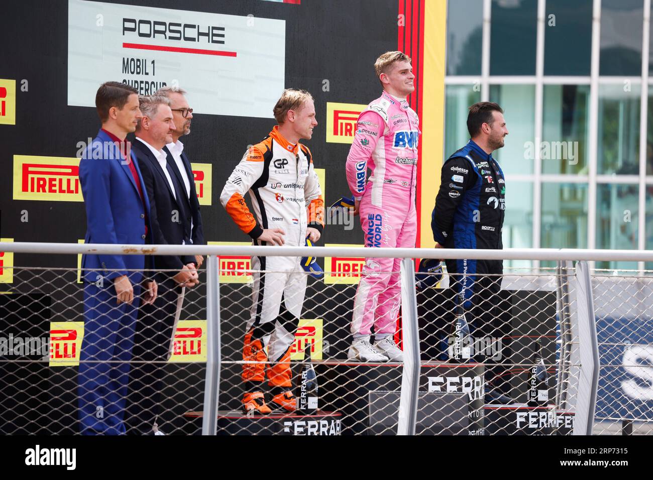 Monza, Italy. 3rd Sep, 2023. Michael Dreiser (D, Head of Sales Porsche ...