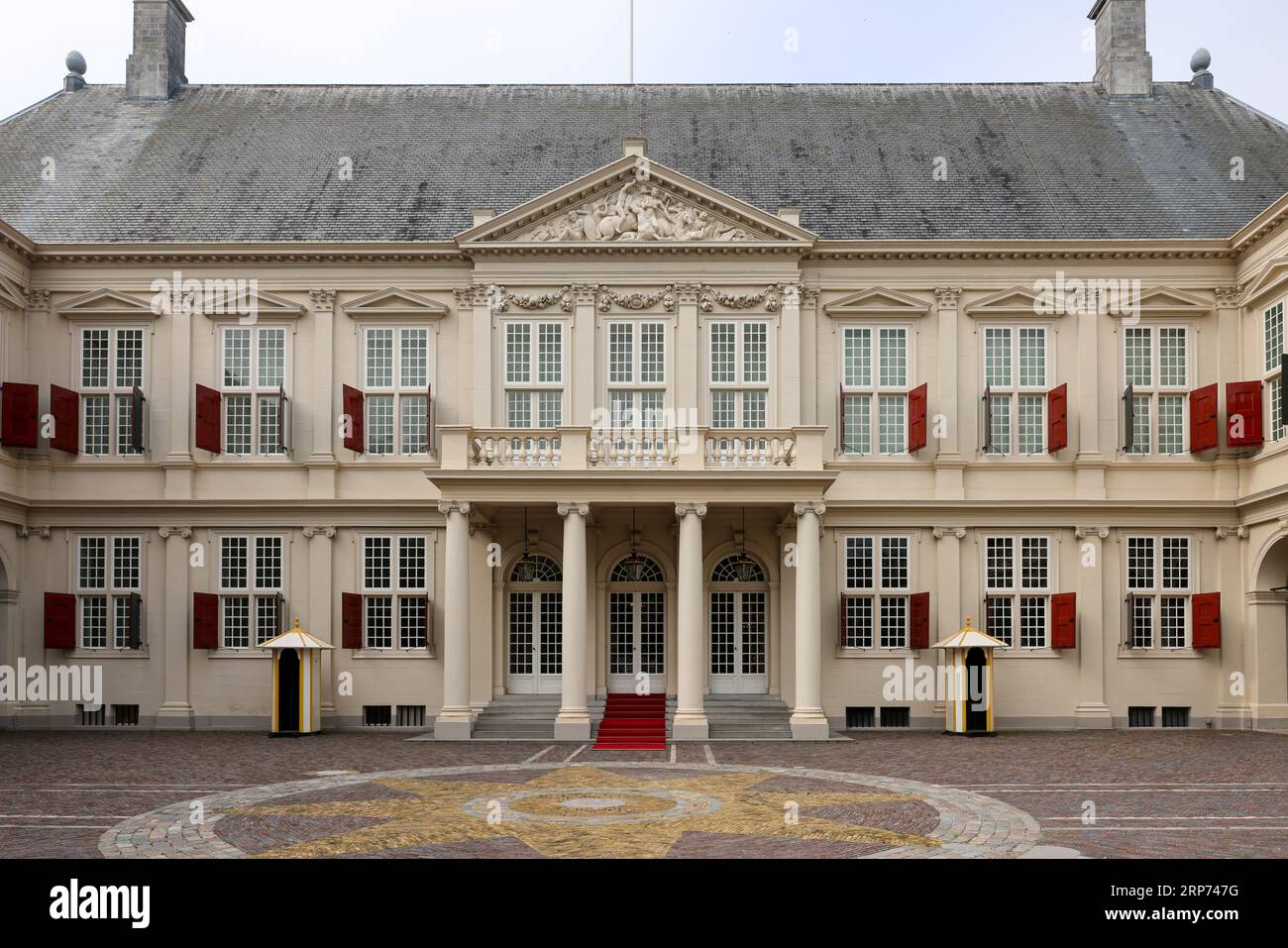 The Hague, Netherlands - April 17, 2023: Paleis Noordeinde, Noordeinde ...