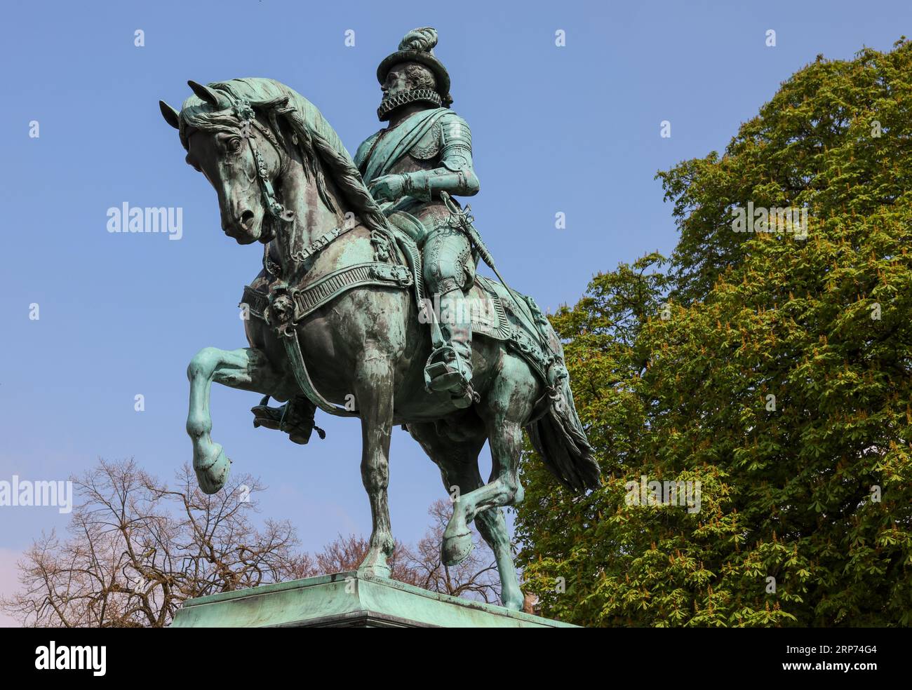 Statue of Frederick William I in Hague, Prince of Orange-Nassau first ...