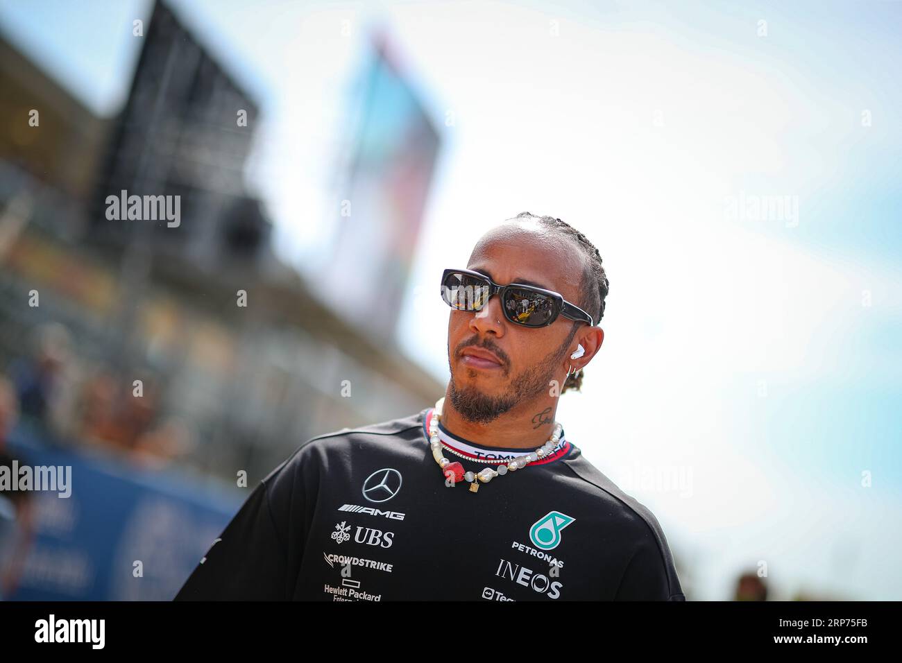 #44 Lewis Hamilton, (GRB) AMG Mercedes Ineos during the Italian GP ...