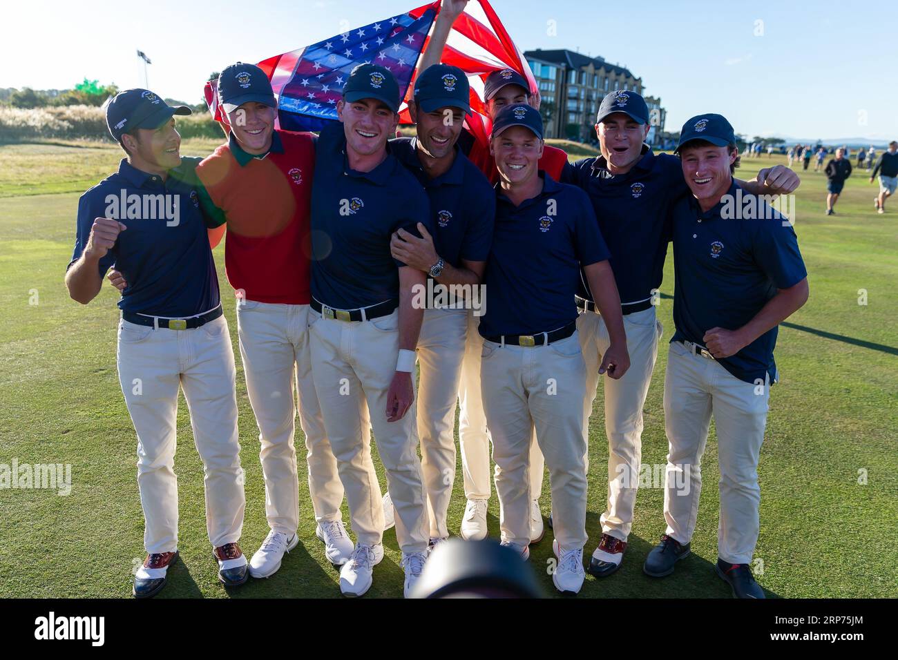 St Andrews, Scotland. 3rd Sep 2023. Some of the winning USA Team ...