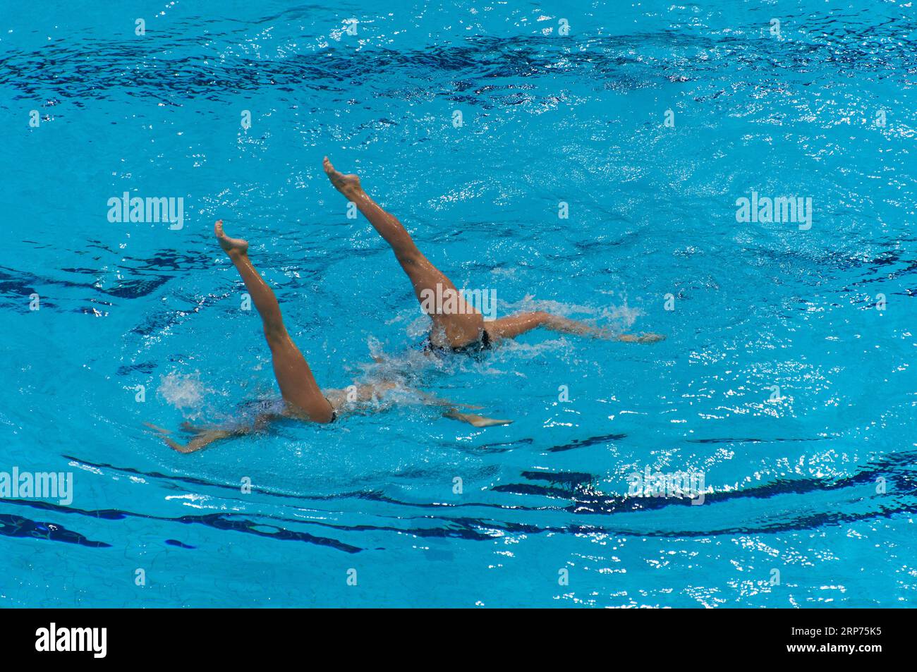 Synchronized swimming and olympics 2012 hi-res stock photography and ...