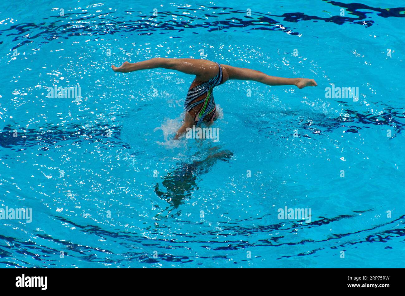 Synchronized swimming and olympics 2012 hi-res stock photography and ...