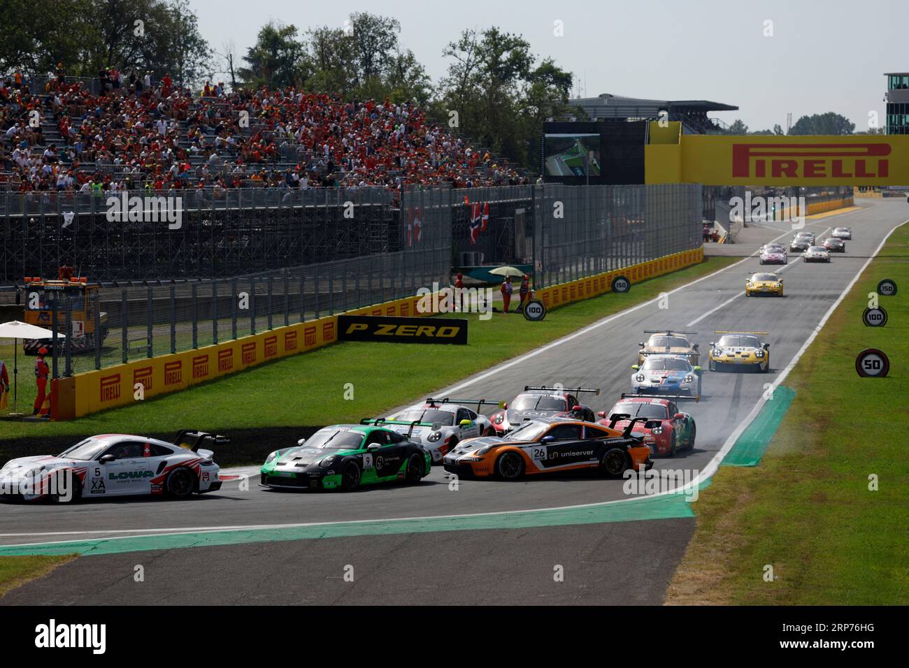 Monza, Italy. 3rd Sep, 2023. #5 Alexander Fach (CH, Fach Auto Tech), #9 Jorge Lorenzo (E, Team ...