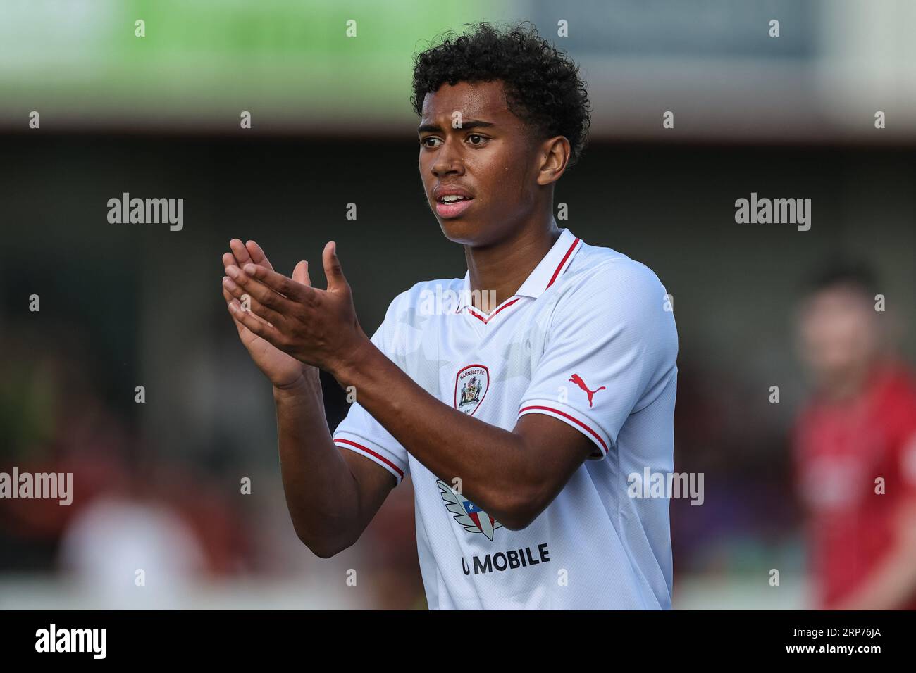 Theo Chapman #38 of Barnsley during the Sky Bet League 1 match ...