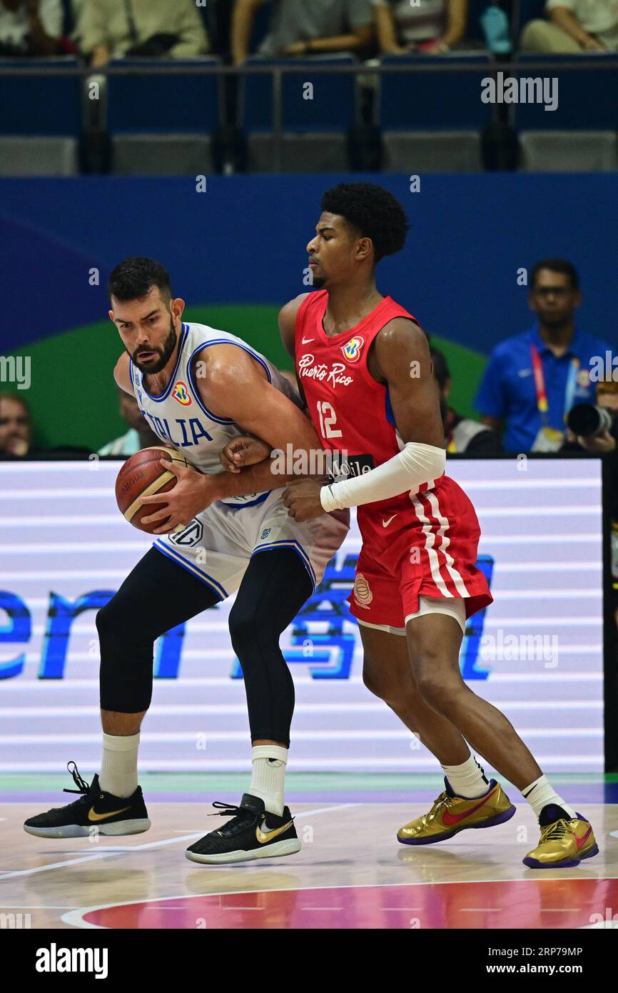 Quezon City, Philippines. 03rd Sep, 2023. Giampaolo Ricci (L) of the ...