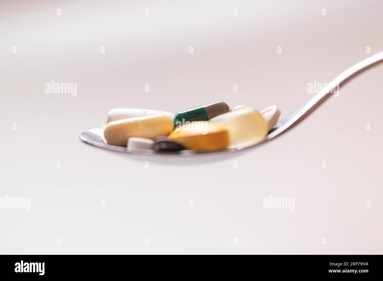 Symbolic image drug abuse, addiction, burnout, pharmacy, close-up of ...
