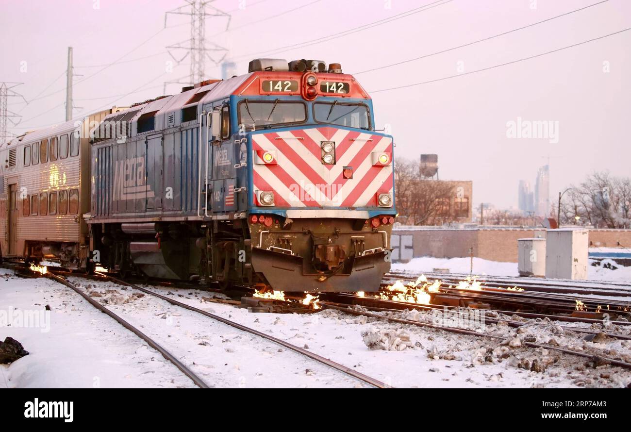Chicago metra 2019 hi-res stock photography and images - Alamy