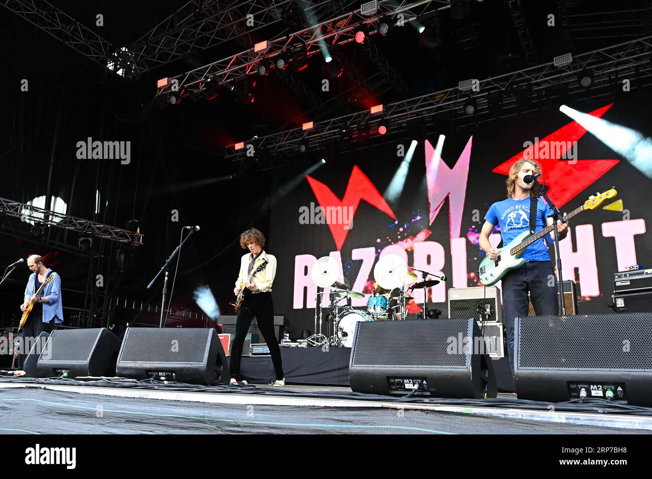 Razorlight performing at Trentham Live 2023 Stock Photo - Alamy