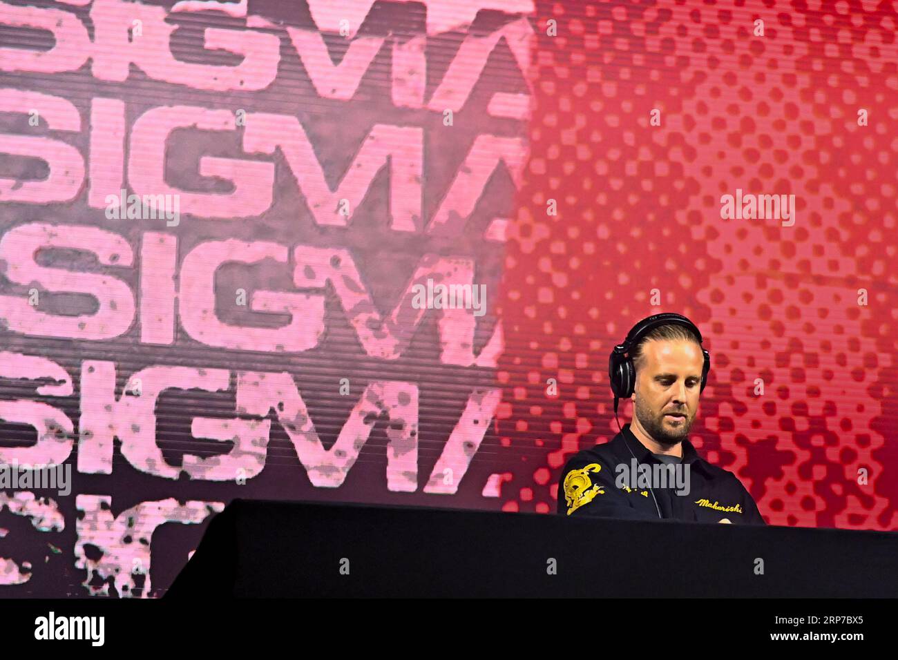 Sigma performing at Trentham Live 2023 Stock Photo - Alamy