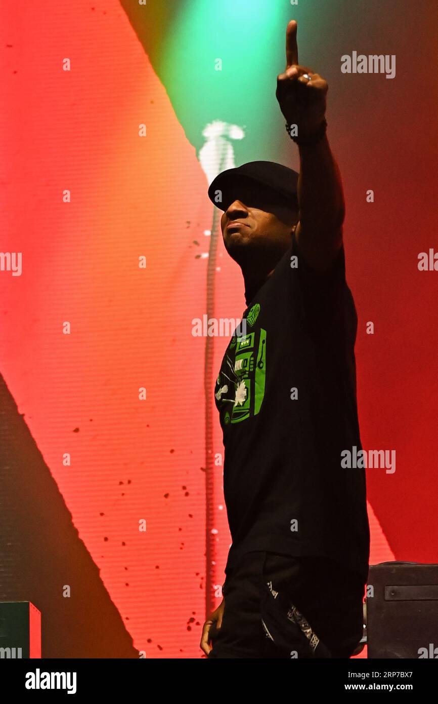 Sigma performing at Trentham Live 2023 Stock Photo - Alamy