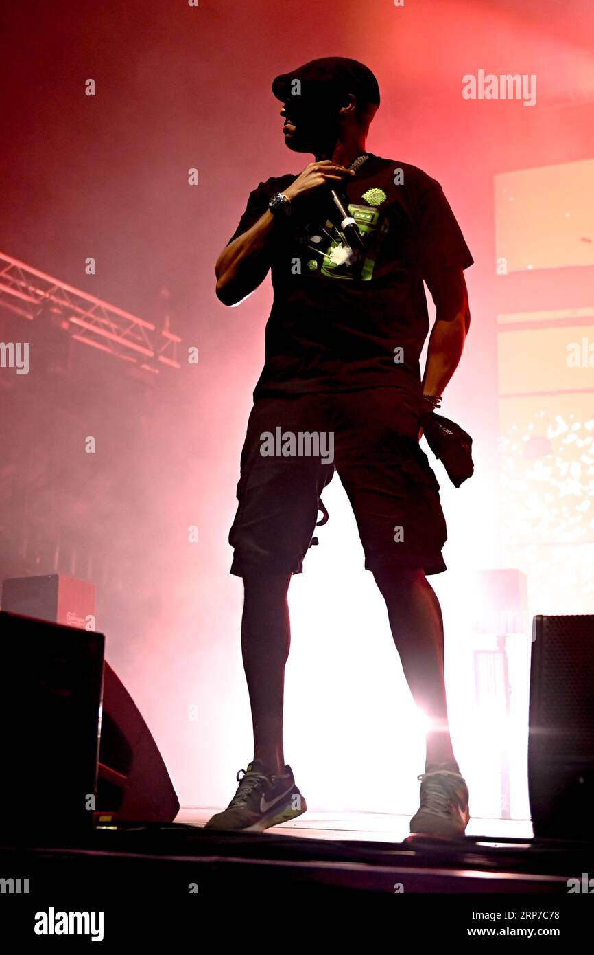 Sigma performing at Trentham Live 2023 Stock Photo - Alamy