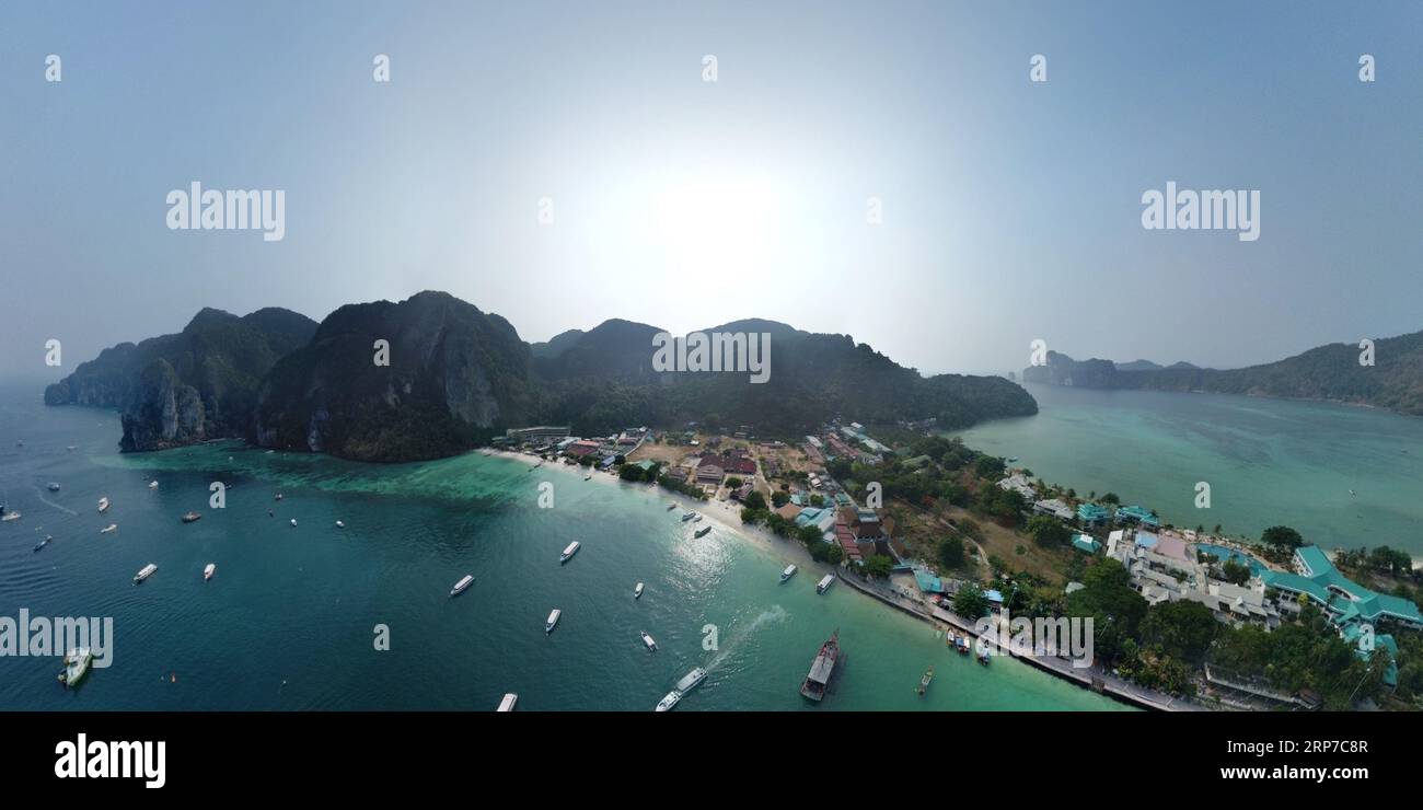 Phi phi drone hi-res stock photography and images - Alamy