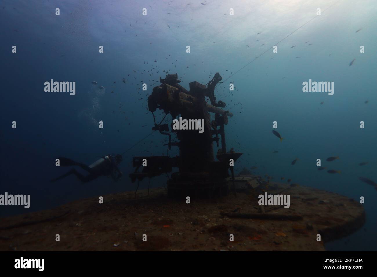 Gun turret underwater hi-res stock photography and images - Alamy