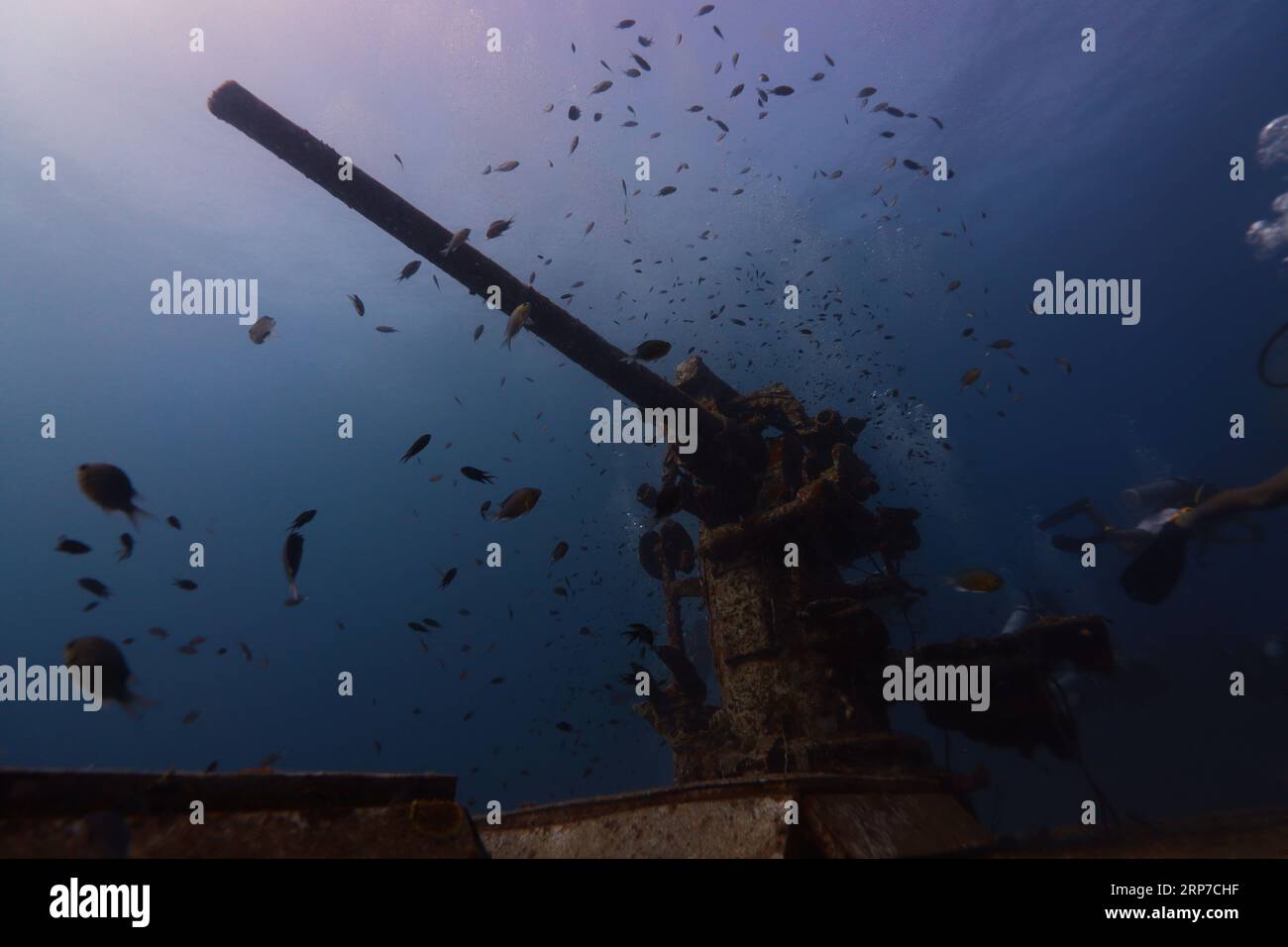 Gun turret underwater hi-res stock photography and images - Alamy