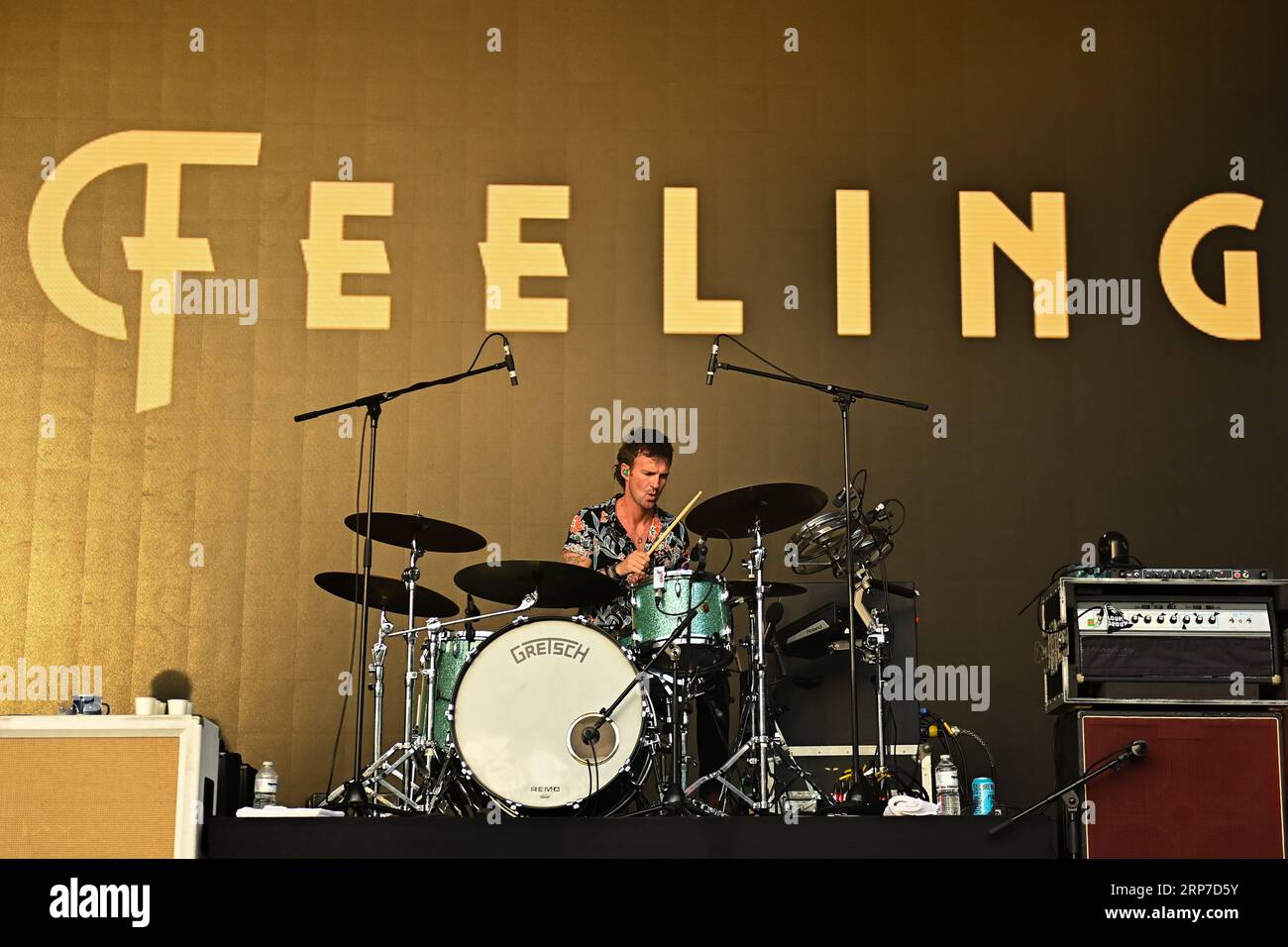 The Feeling performing at Trentham Live 2023 Stock Photo - Alamy