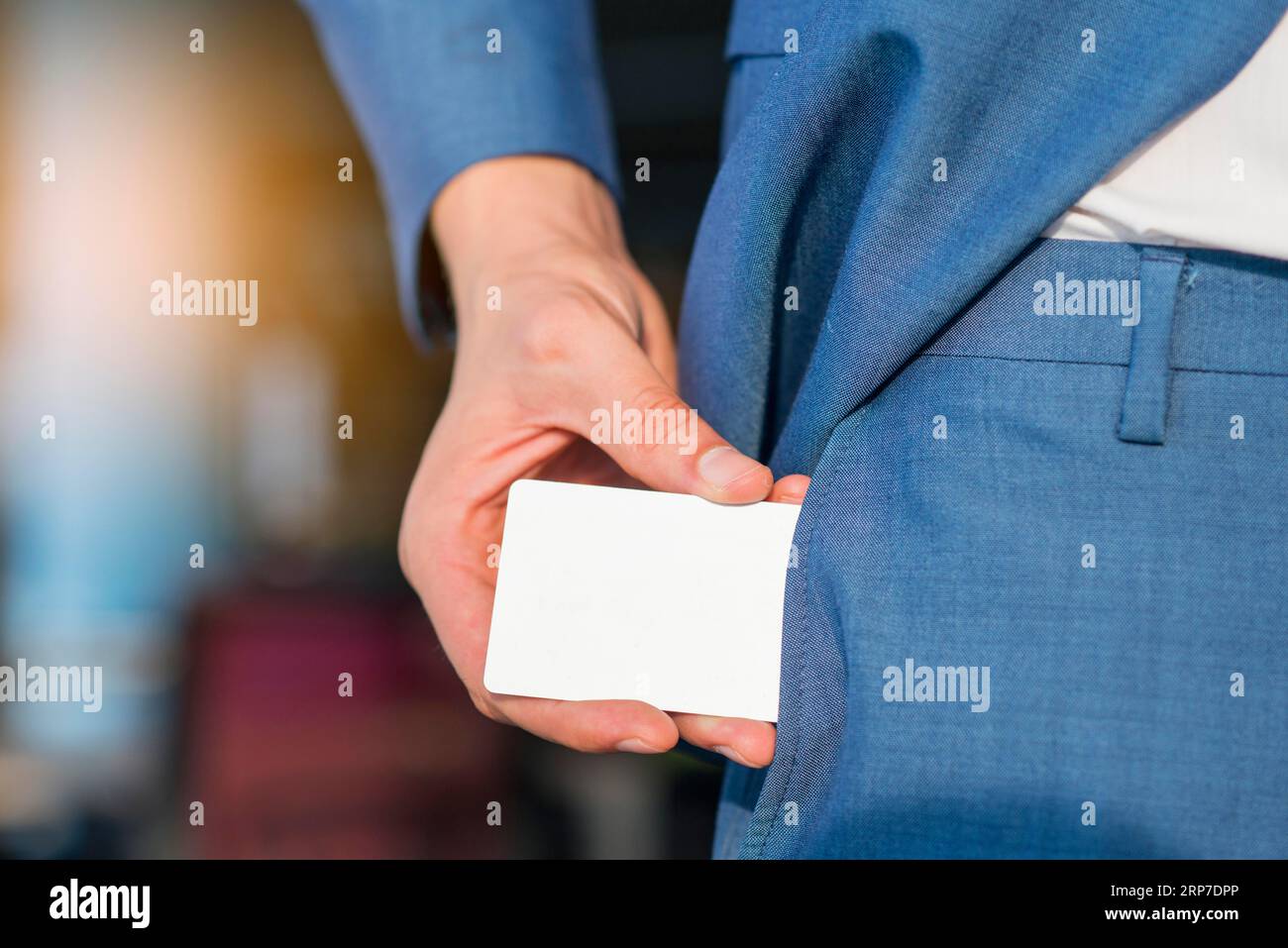 Card businessman hi-res stock photography and images - Alamy