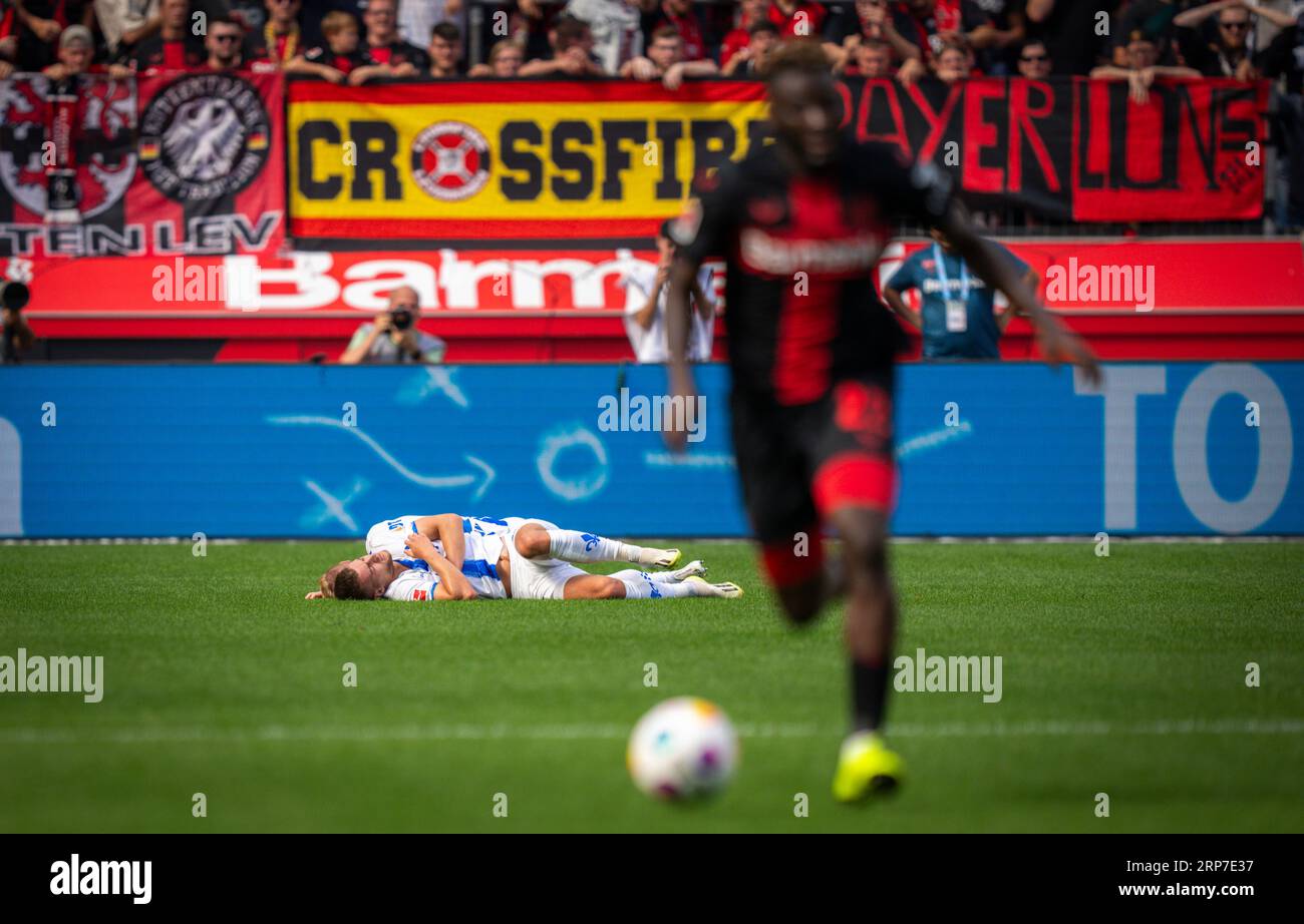 Leverkusen, Germany. 02nd Sep 2023. Fabian Holland und Fabian ... Leverkusen, Germany. 02nd Sep 2023. Fabian Holland und Fabian ...