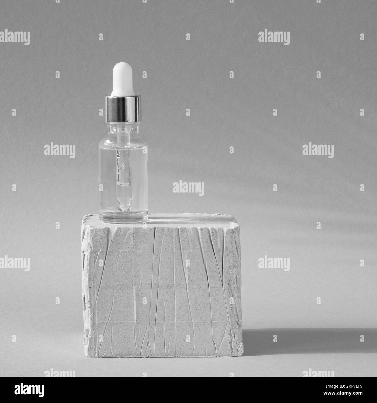 Face oil serum cream Black and White Stock Photos & Images - Alamy