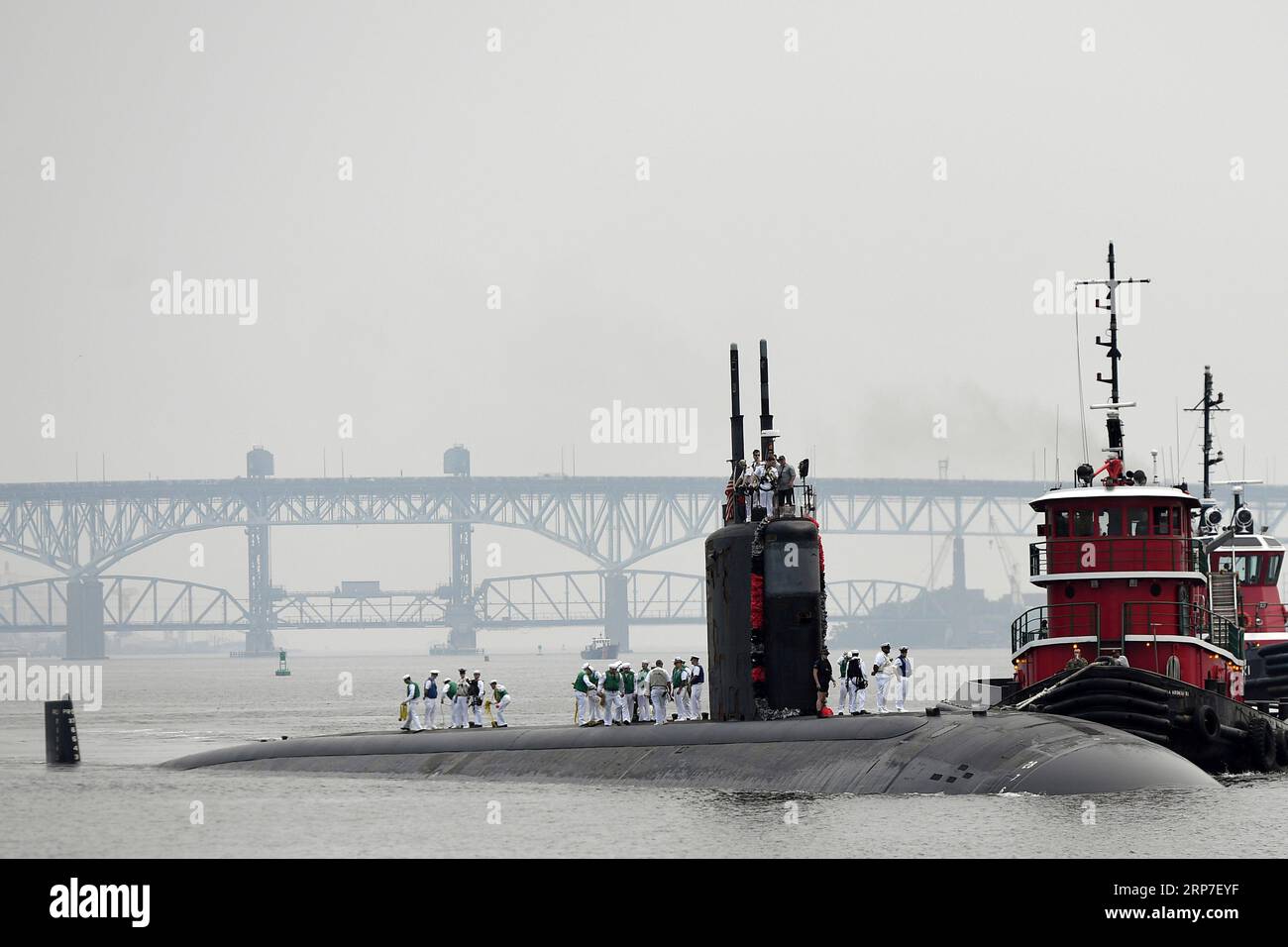 Groton, United States. 06 June, 2023. The U.S. Navy Los Angeles-class ...