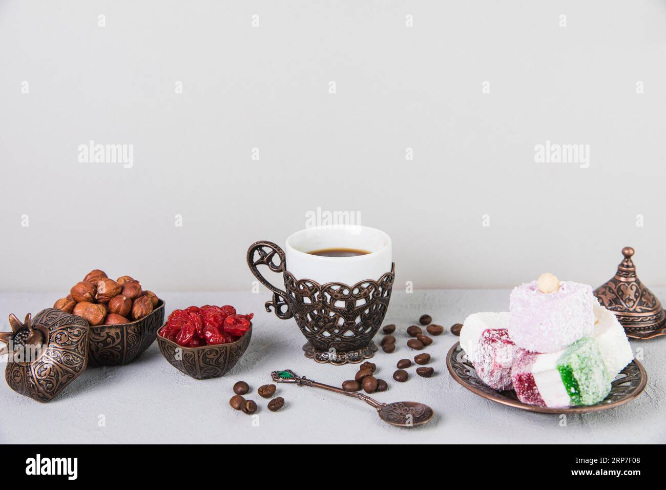 Rolled turkish delight hi-res stock photography and images - Alamy