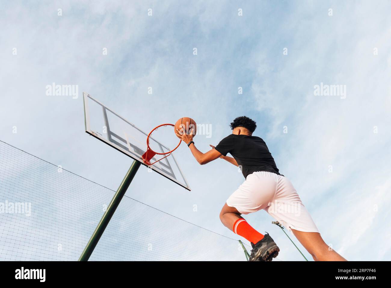 Throwing the hoop hi-res stock photography and images - Alamy