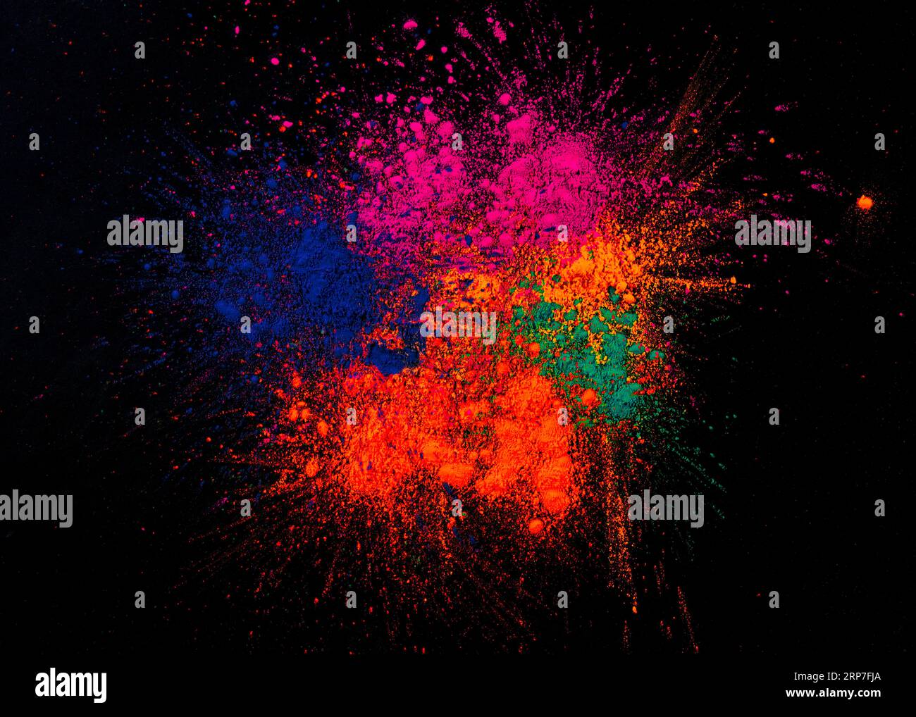 Studio shot colorful festival colors Stock Photo - Alamy