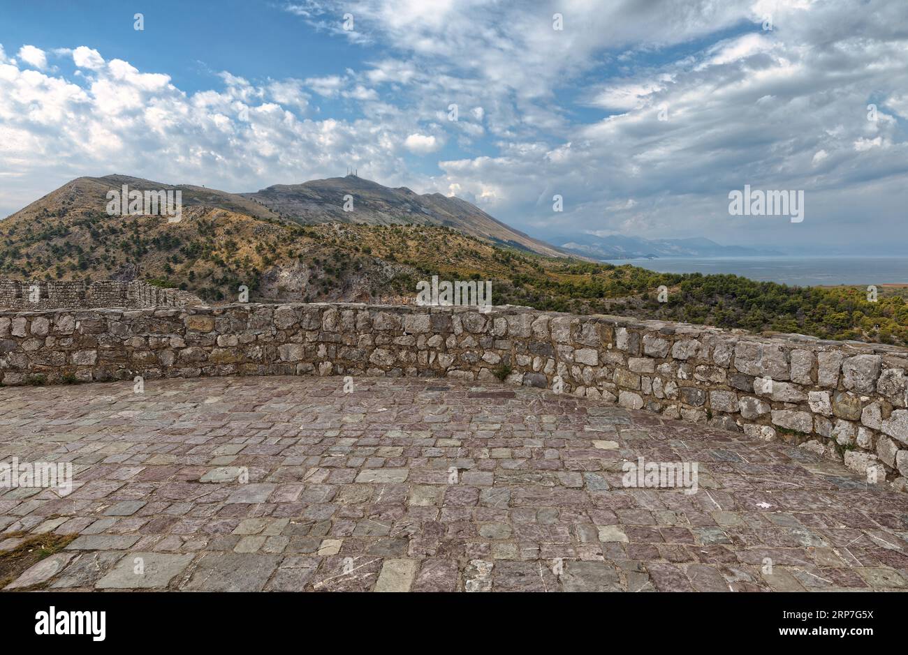 Rosafa Fortress Detail with Lake Skadar View, Shkoder, Albania Stock Photo - Alamy