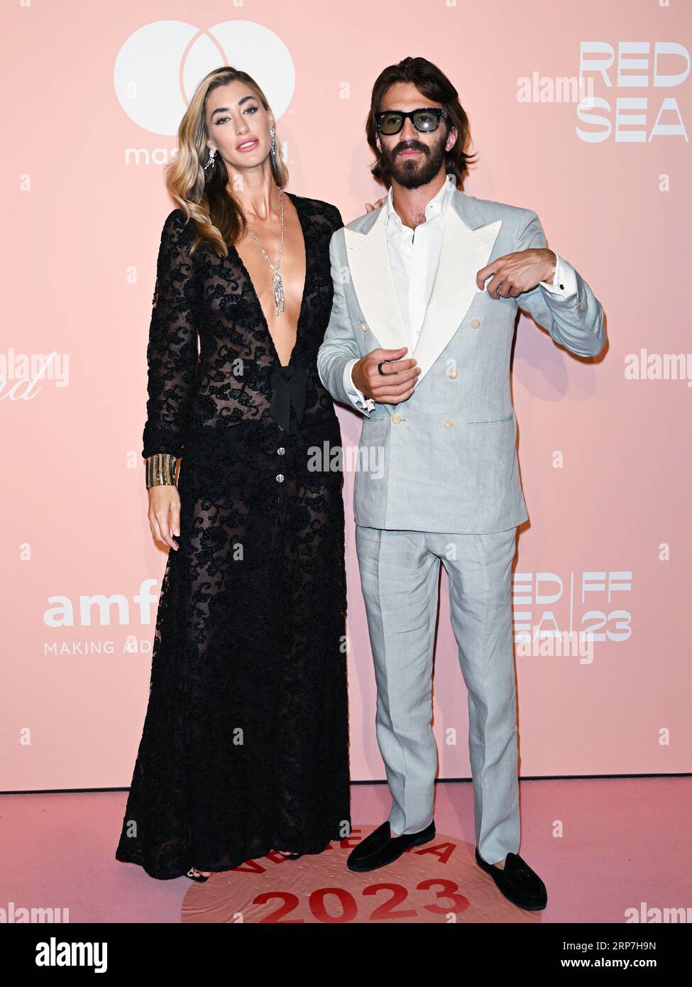Venice, Italy. 03rd Sep, 2023. amfAR Gala In the photo: Jessica Serfaty ...