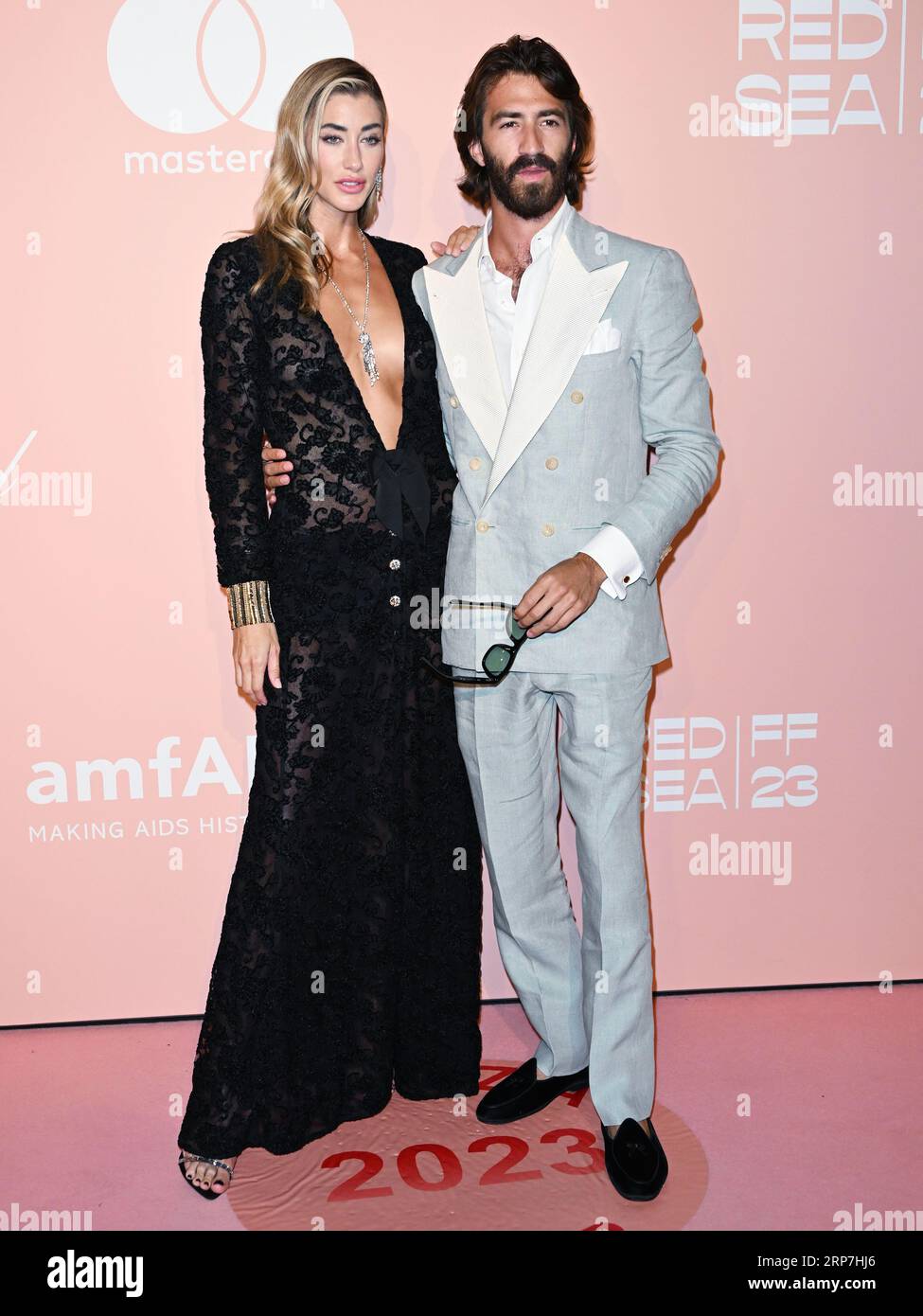 Venice, Italy. 03rd Sep, 2023. amfAR Gala In the photo: Jessica Serfaty ...