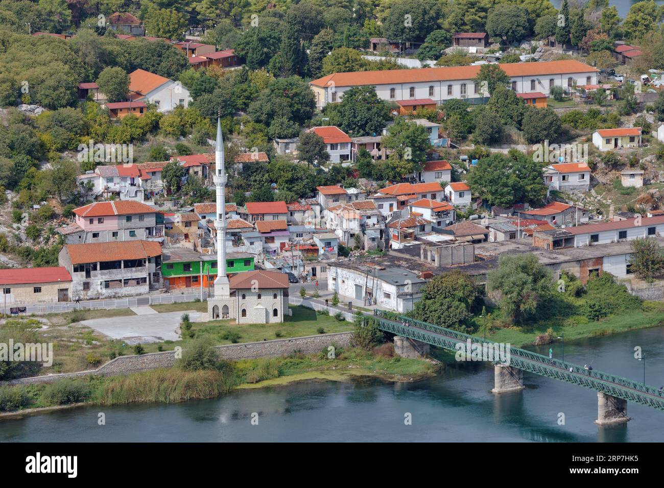 Buna Mosque by the River in Skadar, Albania Stock Photo - Alamy