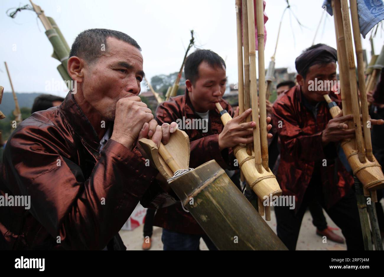 Lusheng musical instruments hi-res stock photography and images - Alamy