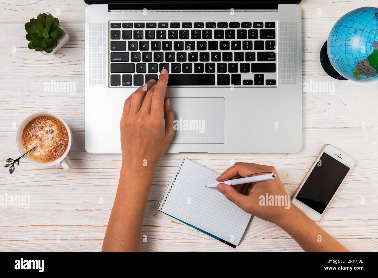 Person laptop typing letter hi-res stock photography and images - Alamy