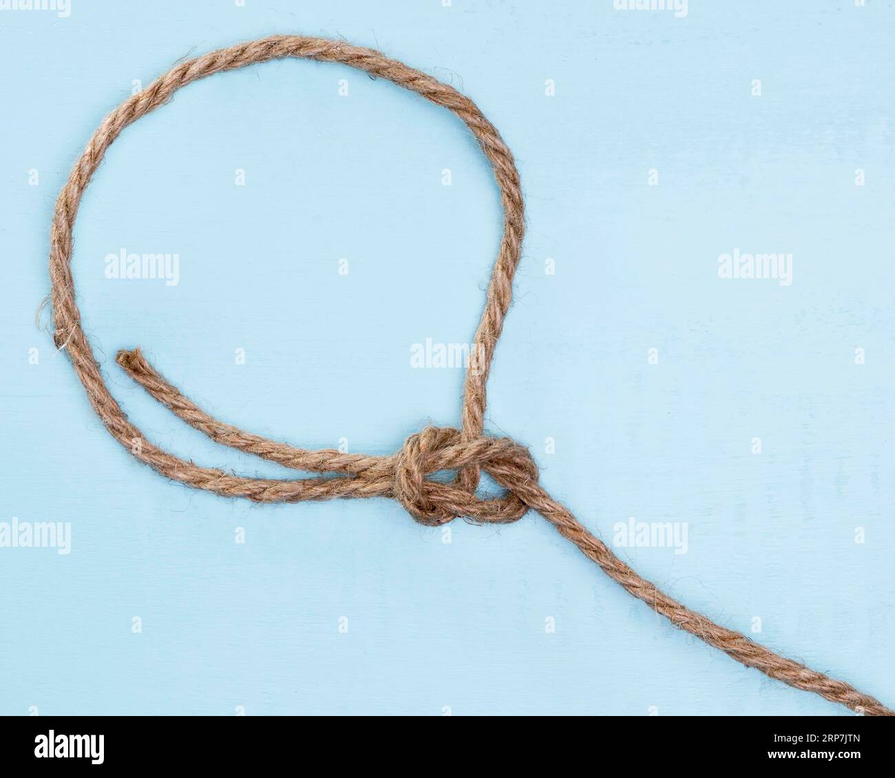 Simple loop knot hi-res stock photography and images - Alamy