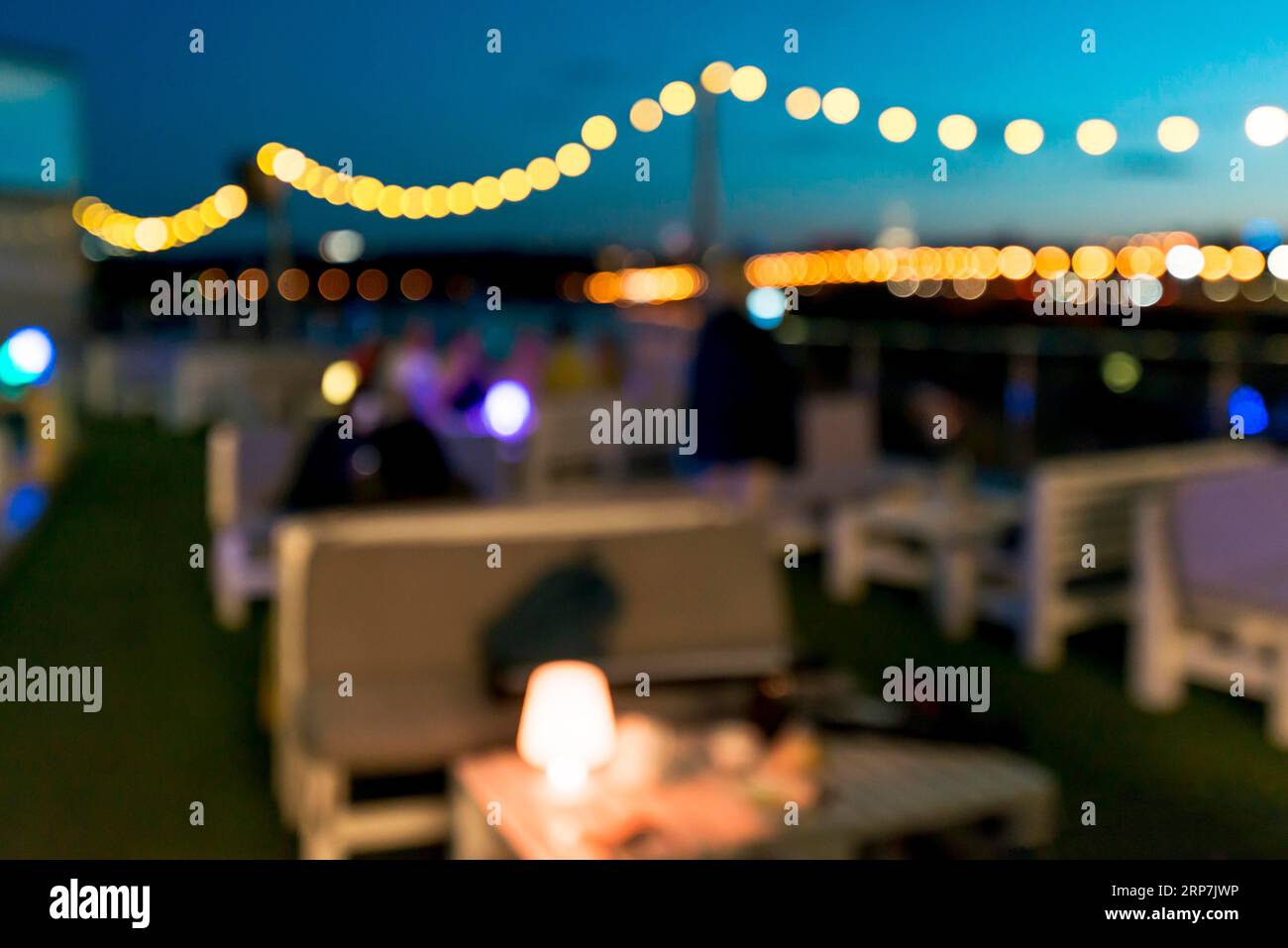 Architecture balcony view night hi-res stock photography and images - Alamy