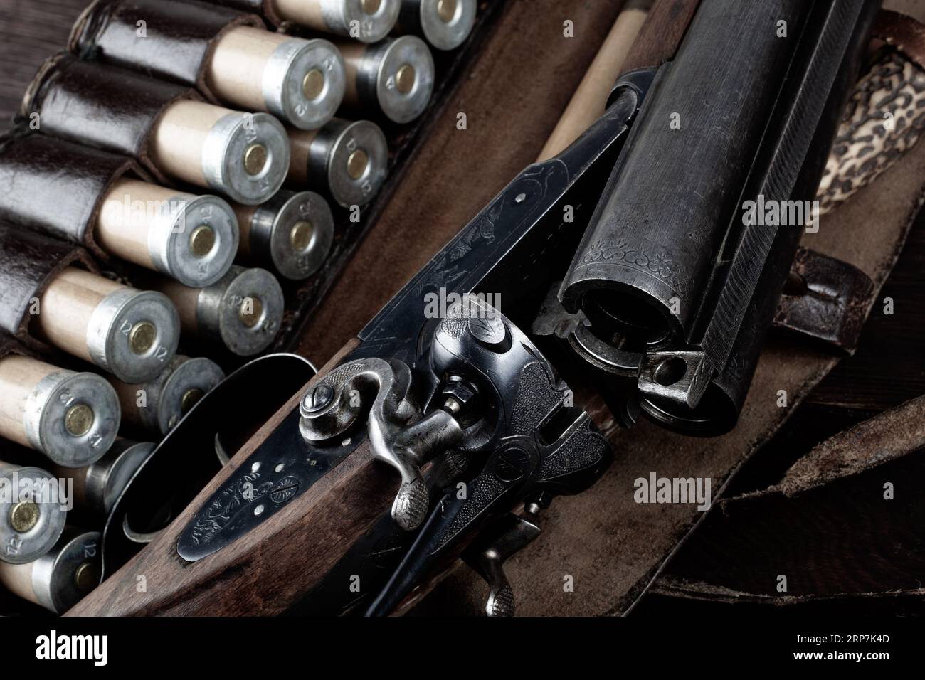 Paper Double Barrel Shotgun