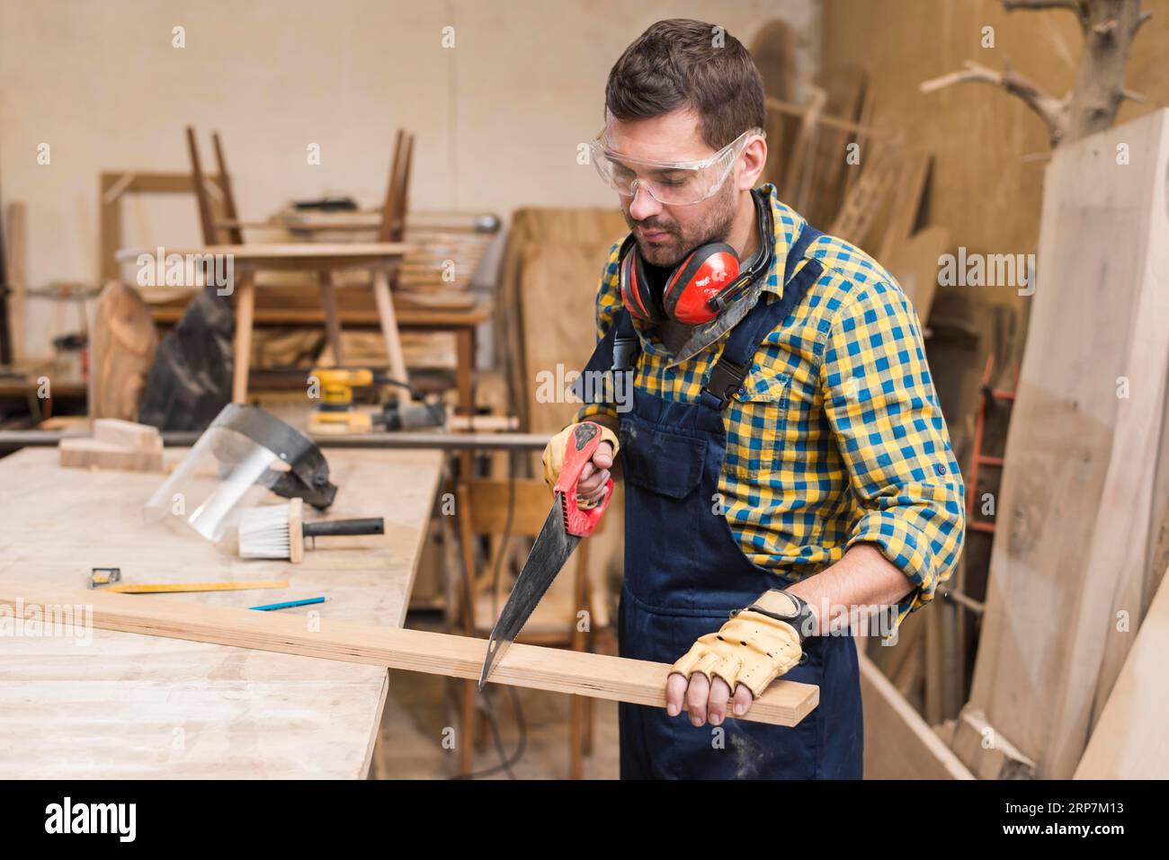 Long plank hi-res stock photography and images - Alamy