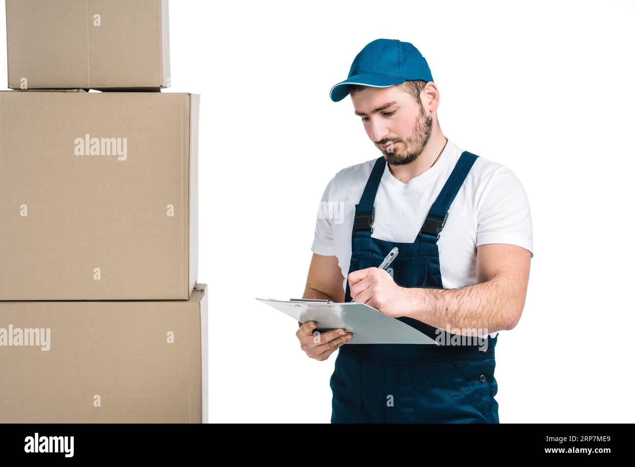 Stand courier hi-res stock photography and images - Alamy