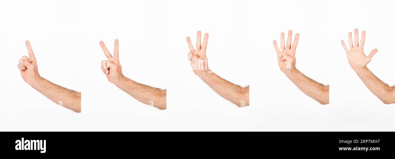 Counting five hi-res stock photography and images - Alamy