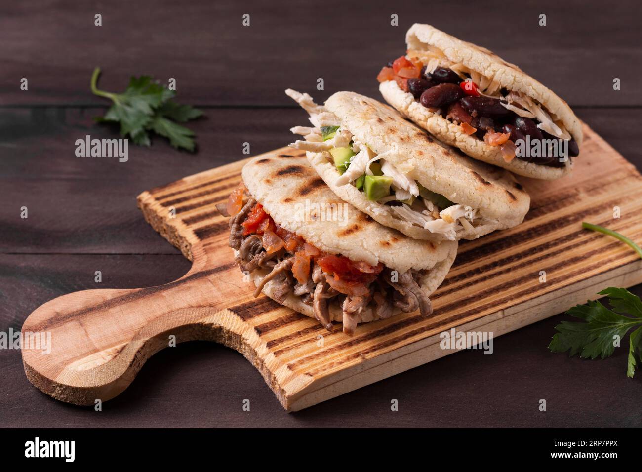 Traditional food high angle Stock Photo - Alamy