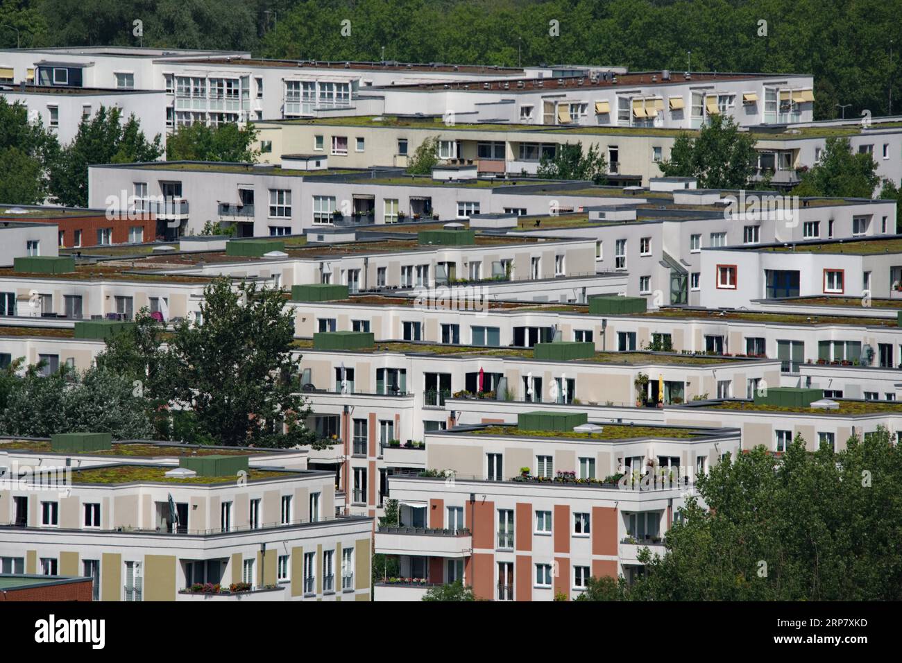 Residential building in Marzahn-Hellersdorf, Berlin, Germany Stock ...