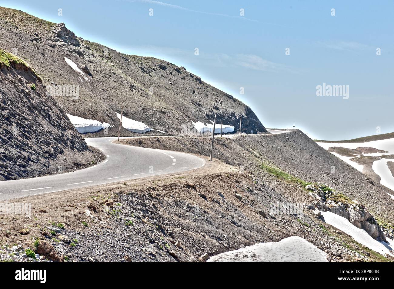 Photo with reduced dynamic saturation HDR of mountain pass alpine ... Photo with reduced dynamic saturation HDR of mountain pass alpine ...
