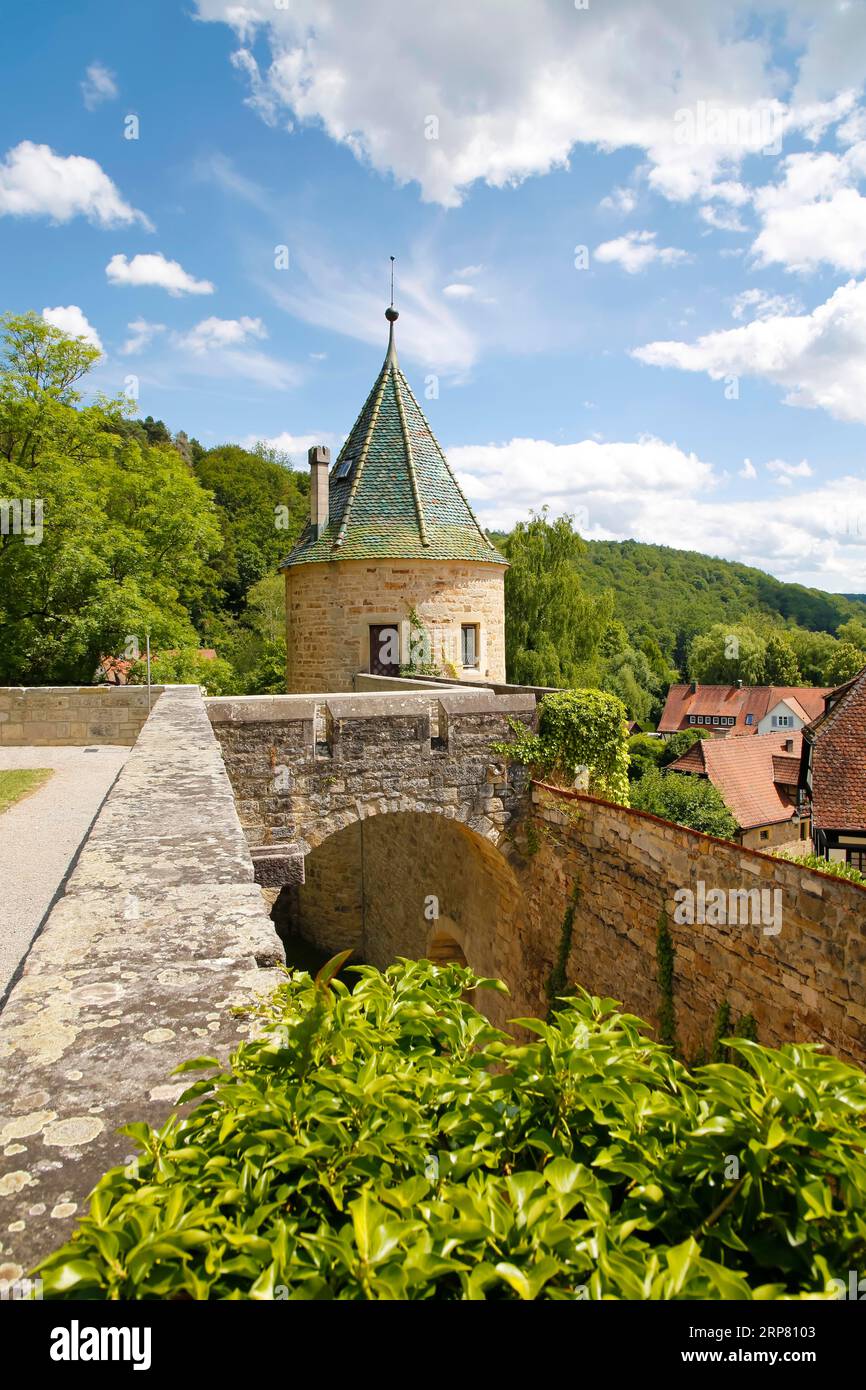 Green Tower, former dungeon, monastery walls, south side of the castle ...