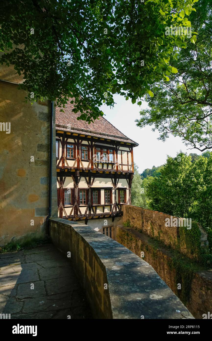 Square under the lime tree, left castle south side, right Kapf'sche Bau ...