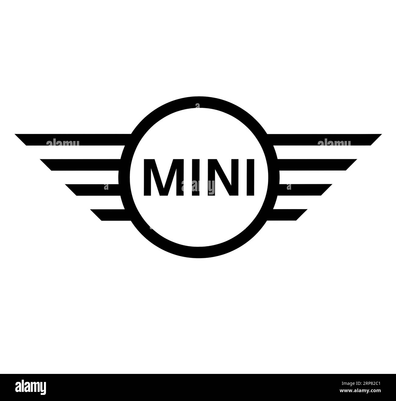 Logo of the car brand Mini, car, motor vehicle, cut-out on white ...