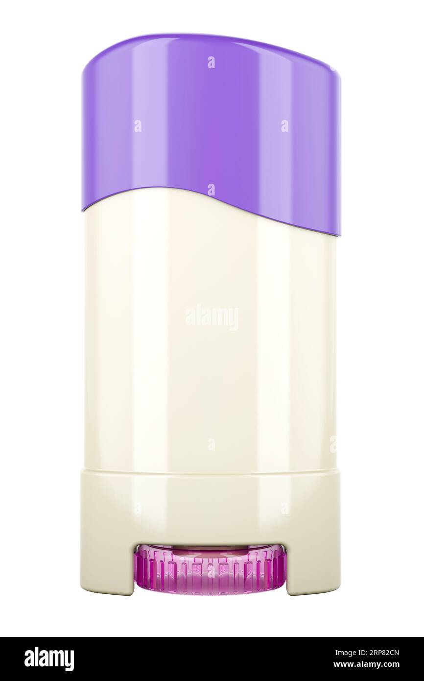 Solid Anti-Perspirant Deodorant, Deodorant Stick. 3D rendering isolated ...