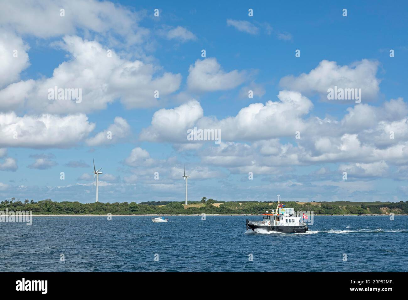 Bicycle ferry, coast near Broager, Syddanmark, Denmark Stock Photo - Alamy